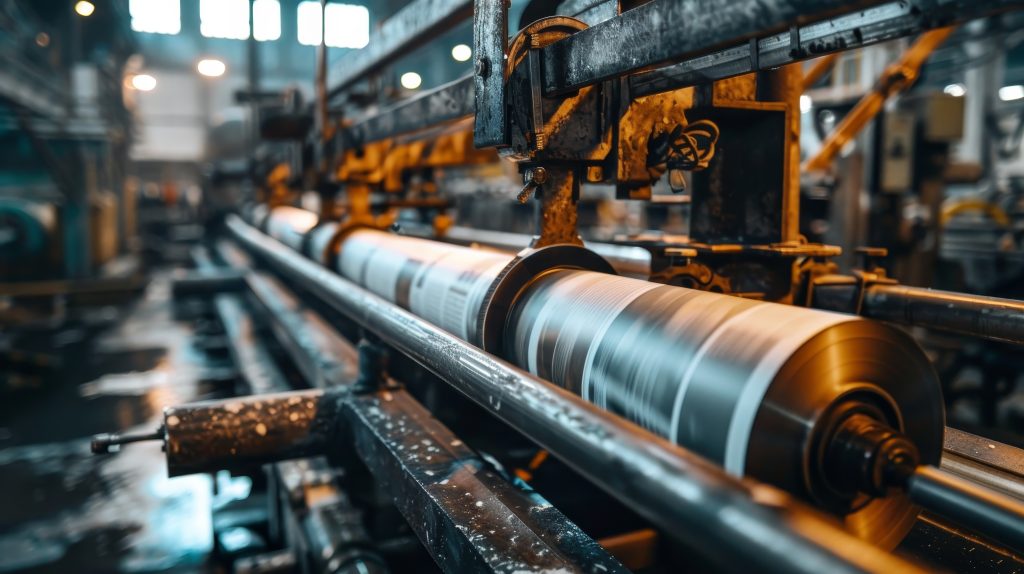 Steel Rollers UK Precision Made - Industrial Rollers
